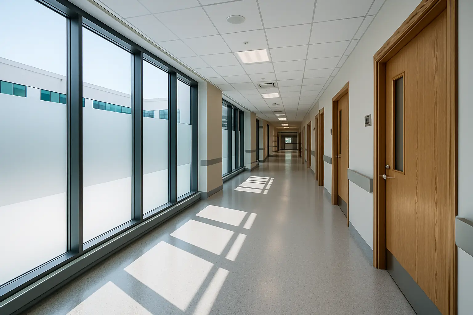 Hospital and Healthcare Window Film | LEA Security GTA